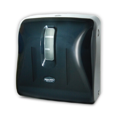 CORRECT Interfold Tissue Dispenser Black color | OfficeMate
