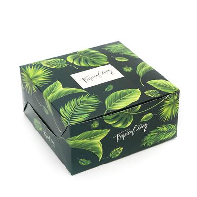 Snack Box Green Tropical Design Pack/20 | OfficeMate