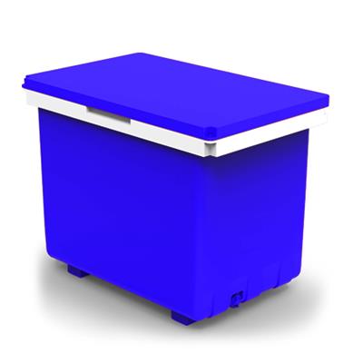 ถังแช่พลาสติกมีขา ไดโน่ น้ำเงิน ICB 150LT. WHL | OfficeMate