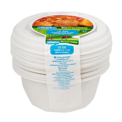 SMARTER Food Container 13.5cm (Pack of 10 Pieces) | OfficeMate