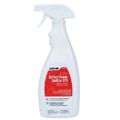 ECOLAB Cleaner Sanitizer RTU 500 ml. | OfficeMate
