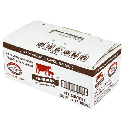 Thai-Denmark Milk UHT Unsweetened 250ml. | OfficeMate