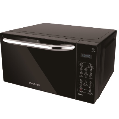 ไมโครเวฟ SHARP R-652PBK สีดำ 20 ลิตร | OfficeMate