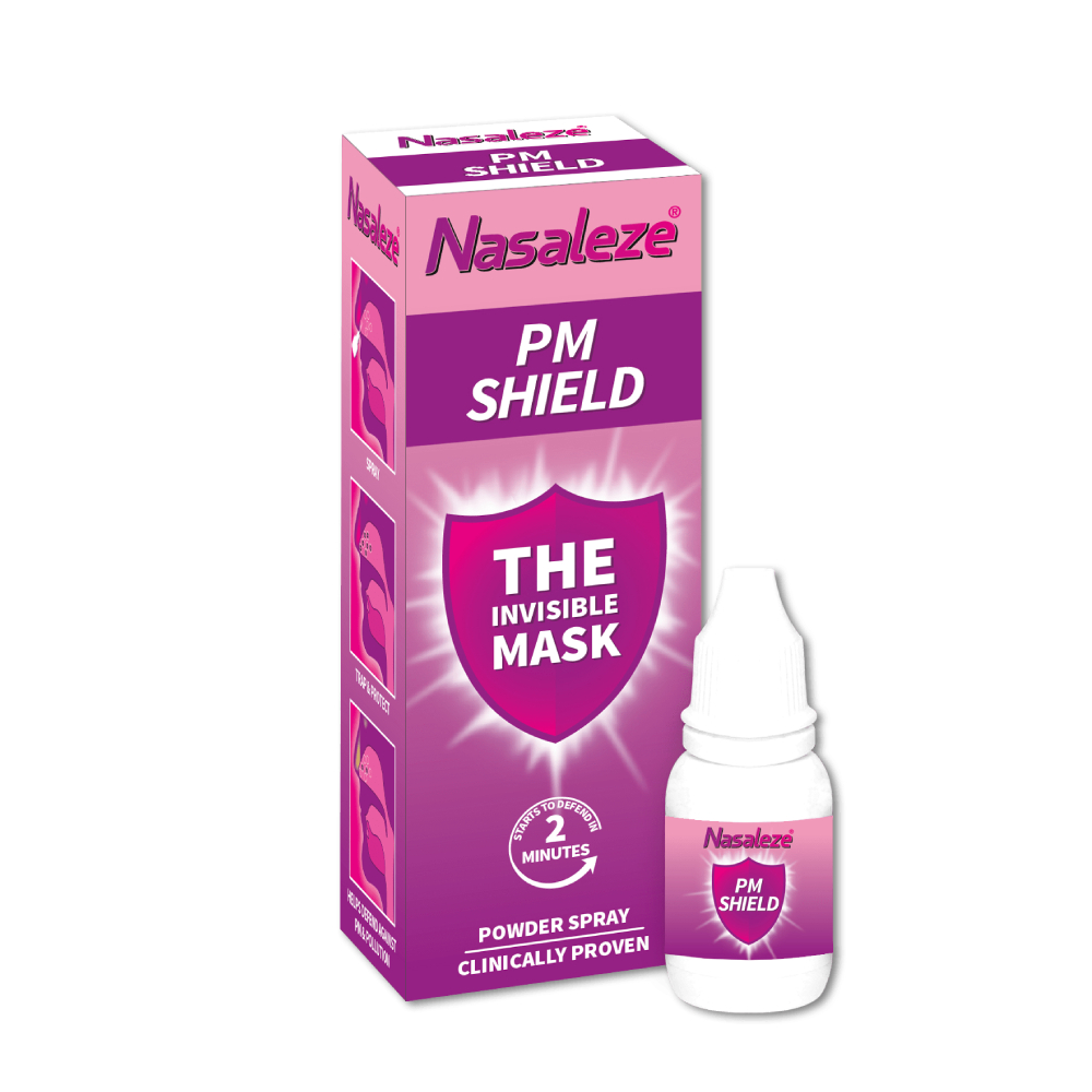 สเปรย์พ่นจมูกชนิดผง Nasaleze พีเอ็ม ชีลด์ (Nasaleze PM Shield) | B2S