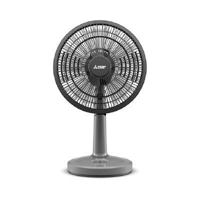MITSUBISHI Electric Table Fan 12 inches D12A-GB Gray | OfficeMate