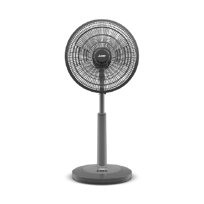 MITSUBISHI Electric Stand fan 16" R16A-GB Gray | OfficeMate
