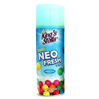 สเปรย์ปรับอากาศ บับเบิ้ลกัม คิงส์สเตลล่า Super Neo Fresh 300 ซีซี ...