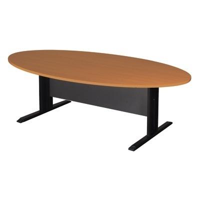 FURRADEC Meeting Table Cherry+Graphite | OfficeMate