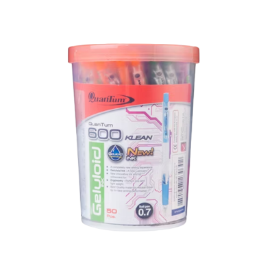 EN Product Name: QUANTUM Ballpoint Pen 600 KLEAN Blue 0.7mm (Pack of 50 ...