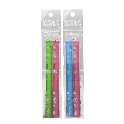 Plastic Ruler 12cm. Miffy Pack 2 | OfficeMate