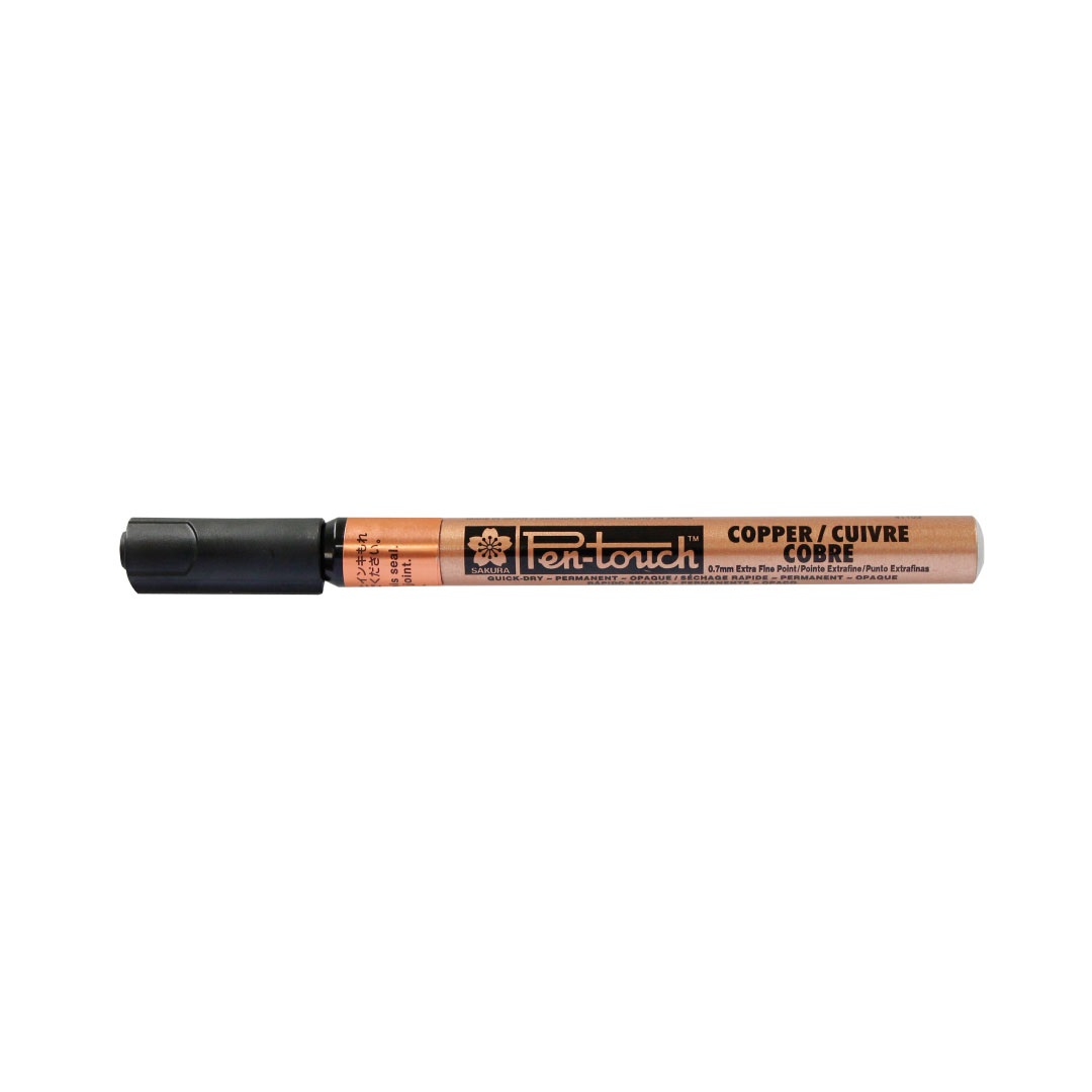 SAKURA ปากกาเพ้นท์หัวเข็ม รุ่น Pen-touch สี COPPER/ CUIVRE COBR ขนาด 0. ...