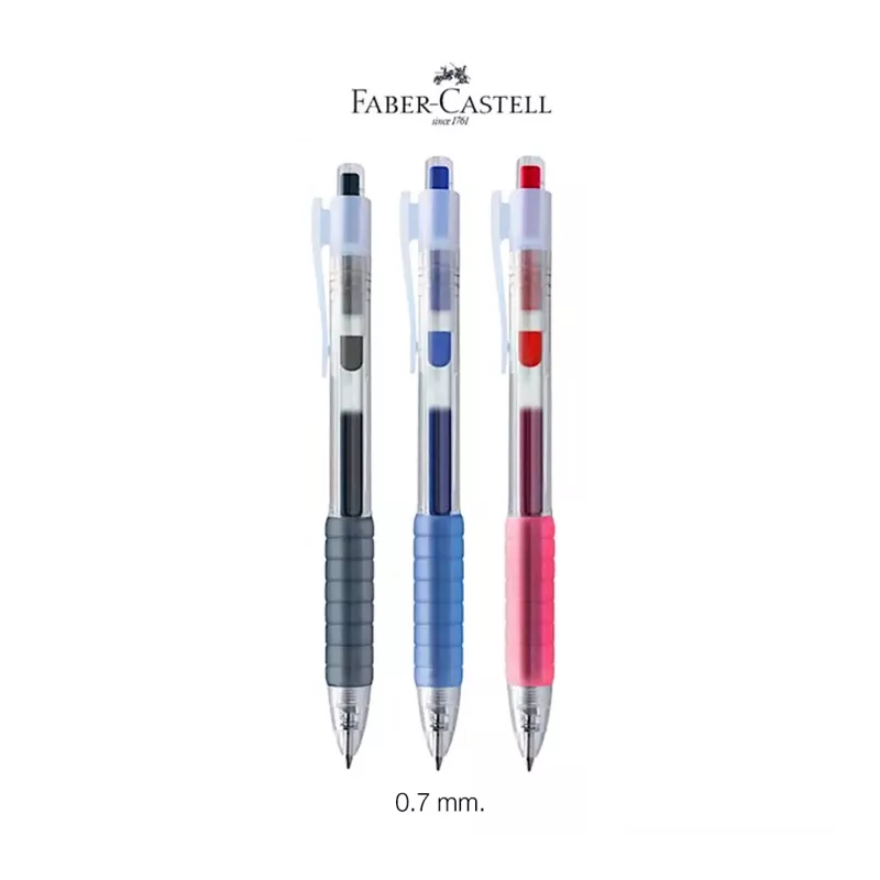 ปากกาเจล Faber-Castell FAST GEL 0.7MM หมึกดำ | B2S