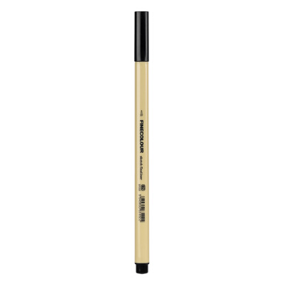 ปากกาหัวสักหลาด 0.3 มม. FINECOLOUR EF300 ดำ | OfficeMate