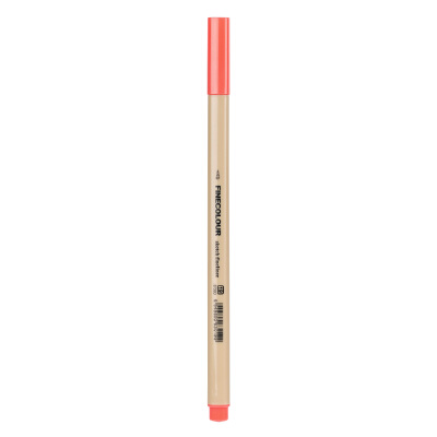 ปากกาหัวสักหลาด FINECOLOUR EF300 ชมพูเข้ม 0.3 มม. | OfficeMate