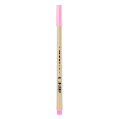 ปากกาหัวสักหลาด FINECOLOUR EF300 ชมพู 0.3 มม. | OfficeMate