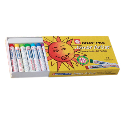 สีชอล์ค (12สี) ซากุระ Junior Artist XEP-12A | OfficeMate