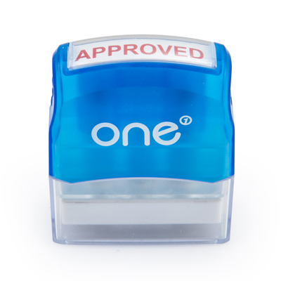 Pre-lnked Rubber Stamp APPROVED | OfficeMate
