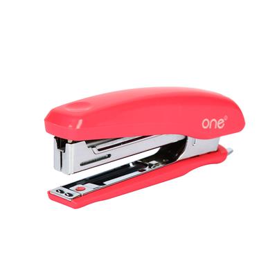 เครื่องเย็บกระดาษ ONE HS405-100-2_PI สีชมพู | OfficeMate
