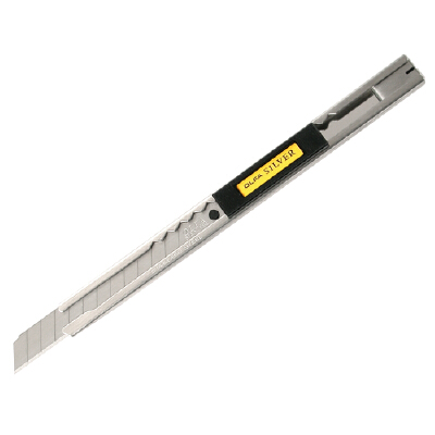 OLFA Cutter Knife Silver SVR-1 Silve Color | OfficeMate