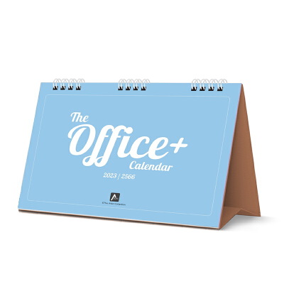 TAC DESK CALENDAR NY2023 Office+ - Pastel Blue Non series | B2S