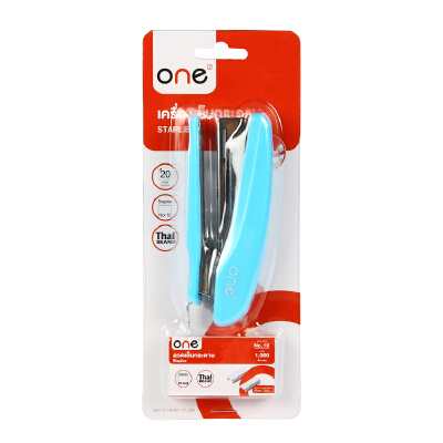 ONE เครื่องเย็บกระดาษ HS405-100 สีฟ้า | B2S