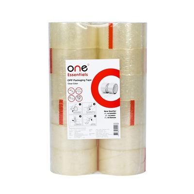 ONE เทปโอพีพี OPP Tape สีใส ขนาด 48 มม. x 45 หลา (แพ็ค 72 ม้วน ...