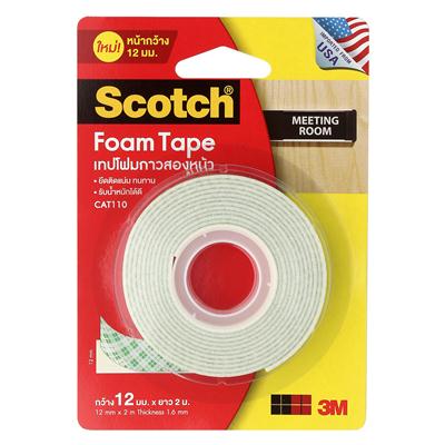3M SCOTCH Foam Tape 12 mm. x 2 m. | OfficeMate