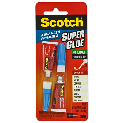Super Glue Liquid Plus (2/Pack) | OfficeMate
