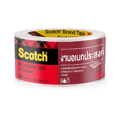 SCOTCH เทปโอพีพี รุ่น 313 งานอเนกประสงค์ สีใส 48มม.x50ม. | B2S