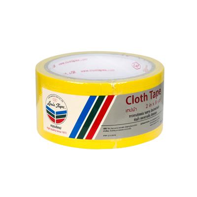 Louis Cloth Tape Yellow Color 2"x8 y. | OfficeMate