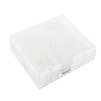 CD Slim Case Clear (10 Box) | OfficeMate