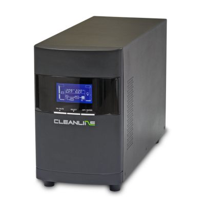CLEANLINE UPS T-3000 Black Color | OfficeMate