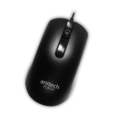 ANITECH เมาส์ Optical รุ่น A545 สีดำ | OfficeMate