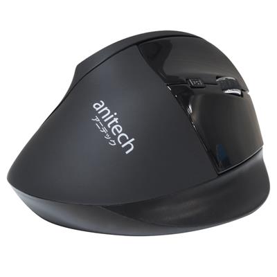 ANITECH เมาส์ไร้สายเพื่อสุขภาพ รุ่น W225 สีดำ | OfficeMate