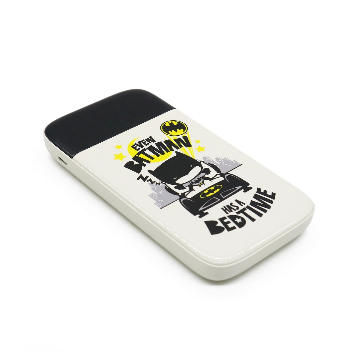 แบตสำรอง VOX Power Bank Digital LED 10000 mAh ลาย Batman สีขาว | B2S