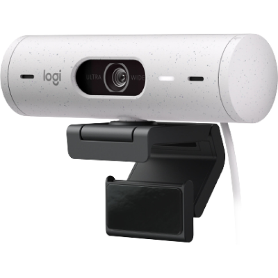กล้องเว็บแคม Logitech QCAM BRIO500 สีขาว | OfficeMate