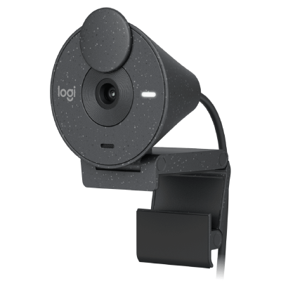 กล้องเว็บแคม Logitech QCAM-BRIO300 สีดำ | OfficeMate