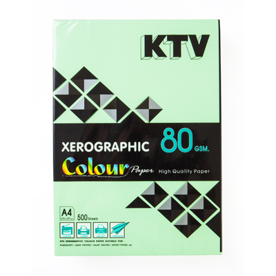Colour Copier Paper A4 80 gsm. Dark Green (500/Pack) | OfficeMate