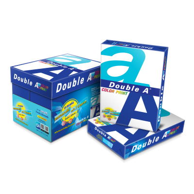 DOUBLE A Color Print Paper A4 90 grams 500 sheets Pack 5 reams | OfficeMate