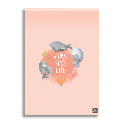 สมุดรายงาน A4 TAC Save Sea Life – พะยูน | OfficeMate