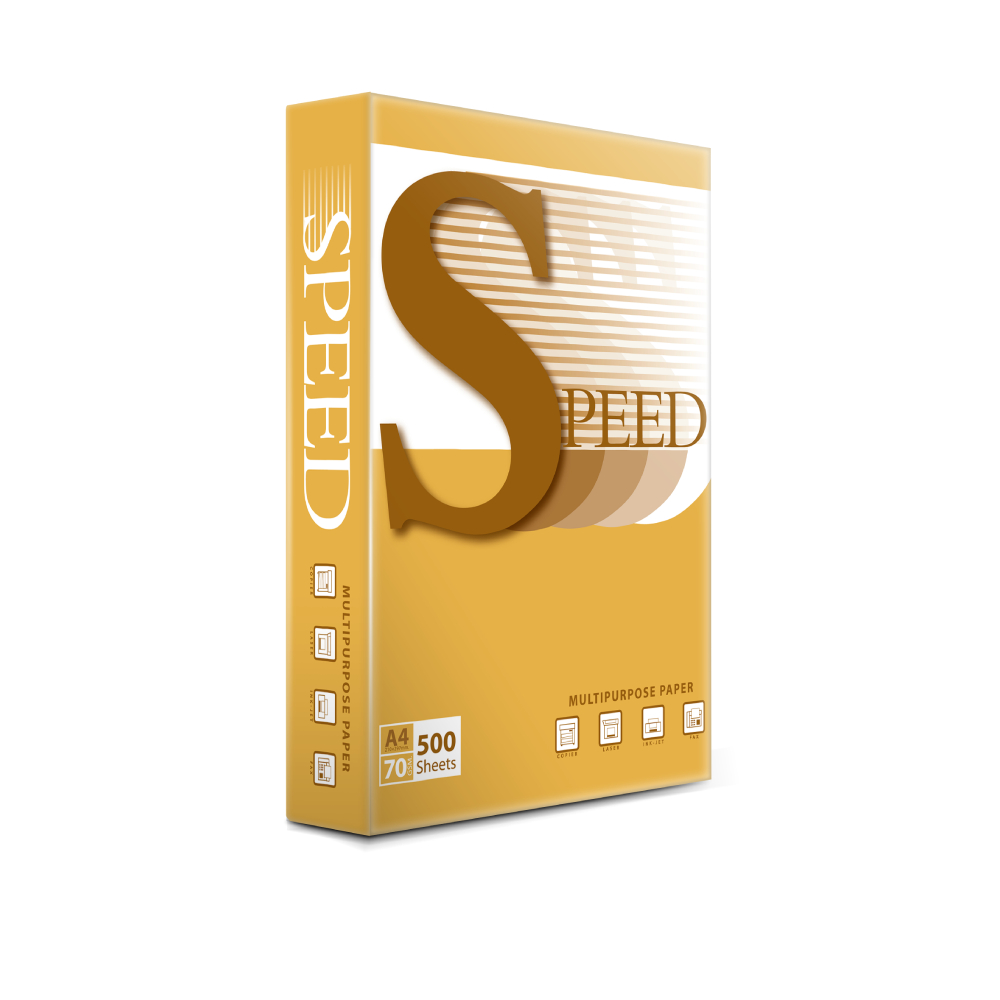 กระดาษถ่ายเอกสาร SPEED A4 70g 500แผ่น | B2S
