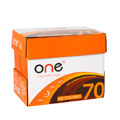 ONE Copy & Print Paper A4 70 gsm. 5 Reams/Pack | OfficeMate