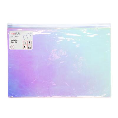 ซองซิปพลาสติก A4 33x24ซม. เมทัลลิค ME.STYLE ME-27A4 | OfficeMate