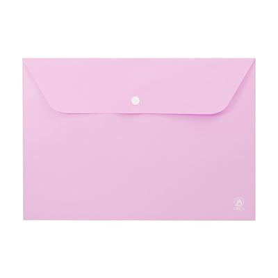 Plastic Envelope A4 Pastel Pink | OfficeMate
