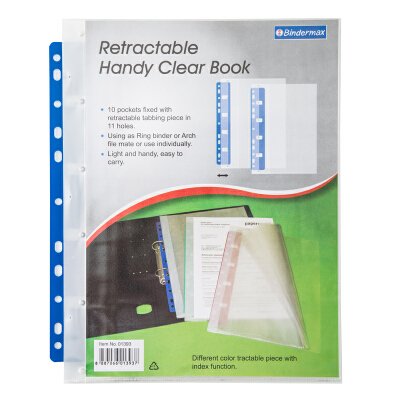 Retractable Handy Clear Book | OfficeMate