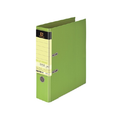 Lever Arch File A4 3-Inch Spine Lemon Green | OfficeMate