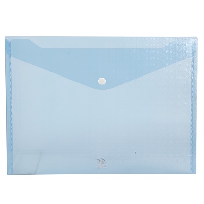 Flamingo Plastic Envelope A4 9383 Blue | OfficeMate