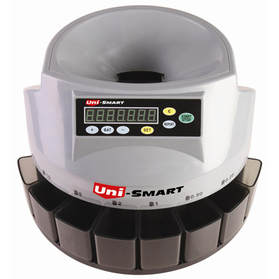 UNI SMART เครื่องนับเหรียญ รุ่น US1200C | OfficeMate