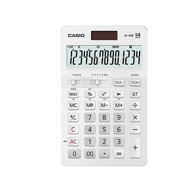CASIO เครื่องคิดเลข รุ่น JS-40B-WE สีขาว | OfficeMate