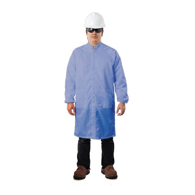 XL-Sized Smock Cleanroom Blue | OfficeMate